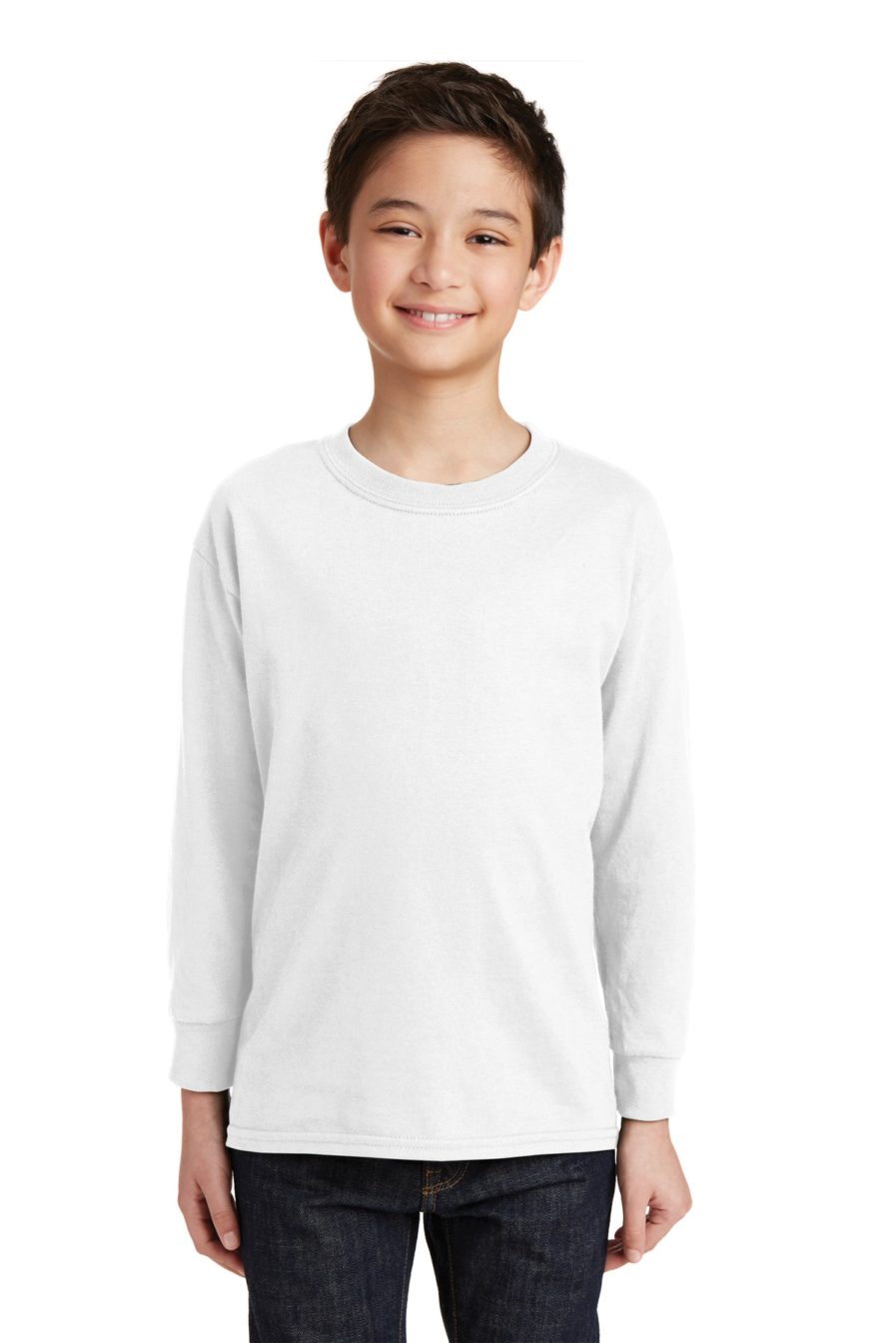 G540b Gildan Youth Heavy Cotton 100 Cotton Long Sleeve T Shirt