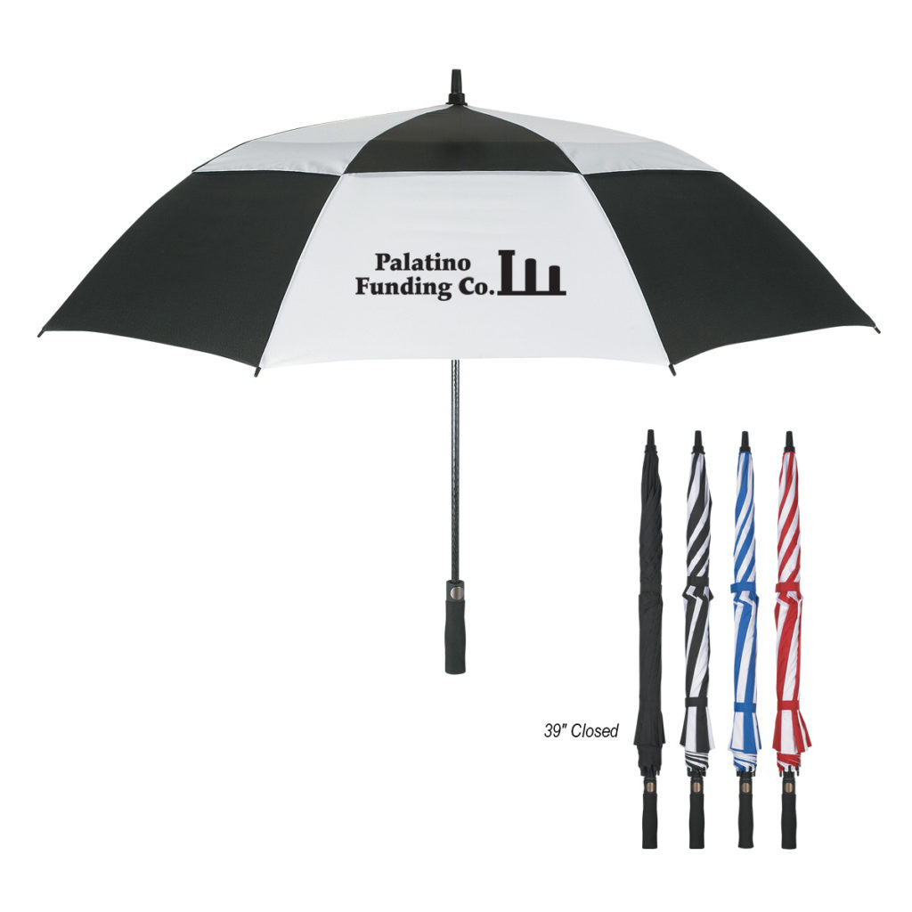 HT04139 - 58 Arc Windproof Vented Umbrella - Safari Sun