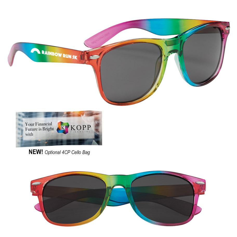 HT06219 - Rainbow Malibu Sunglasses - Safari Sun