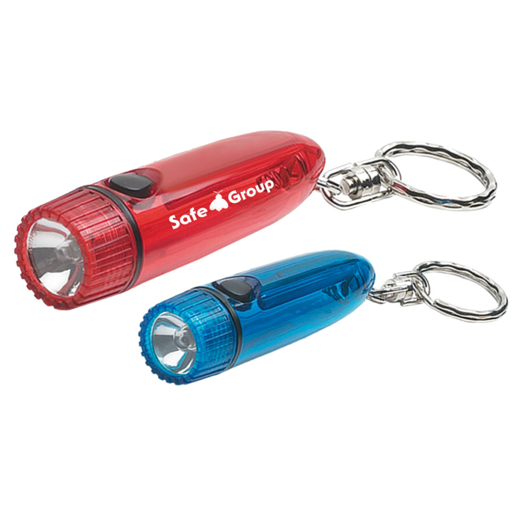 HT073 - Cylinder Light/Key Chain - Safari Sun