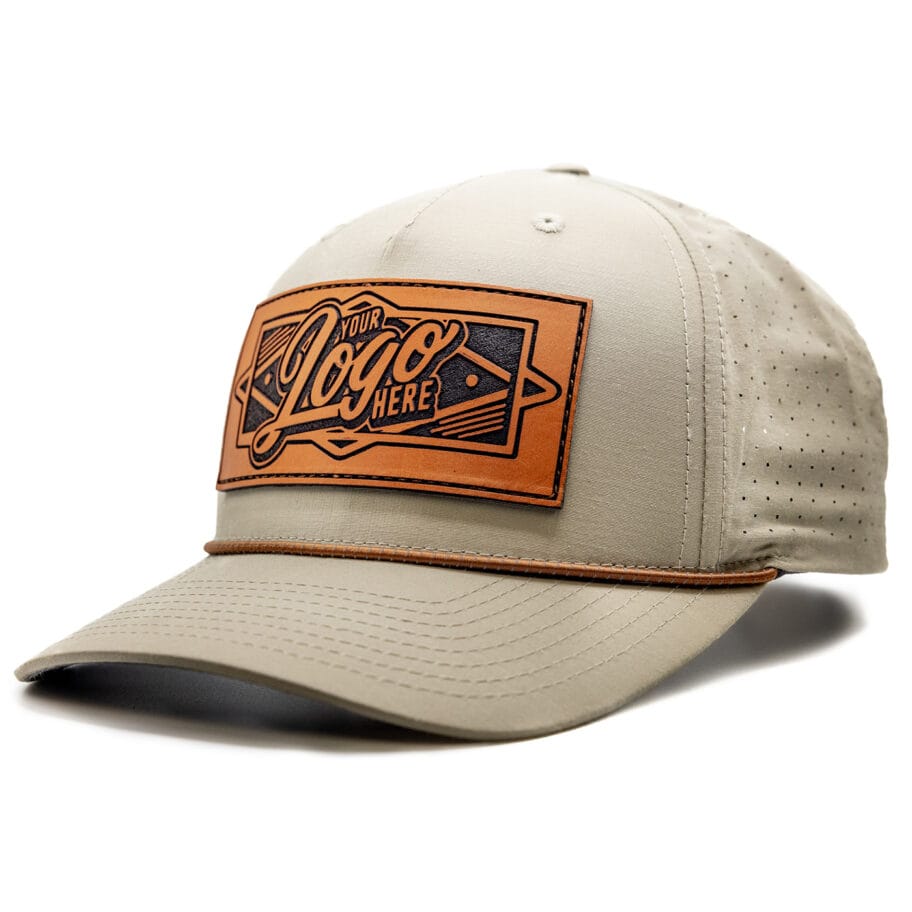 Leather Patch Hats - Safari Sun