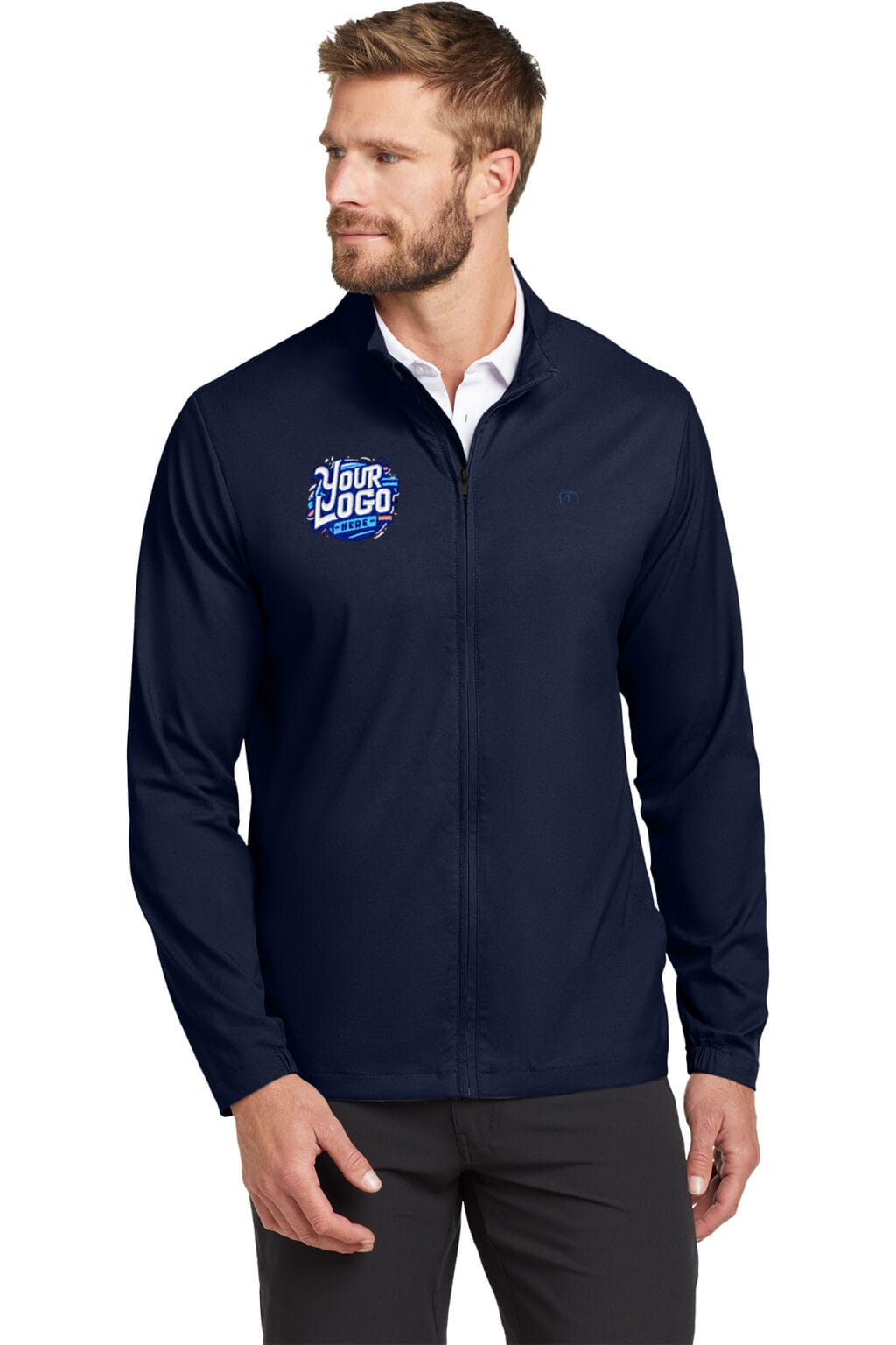 TM1MU422 - TravisMathew Surfside Full-Zip Jacket - Safari Sun