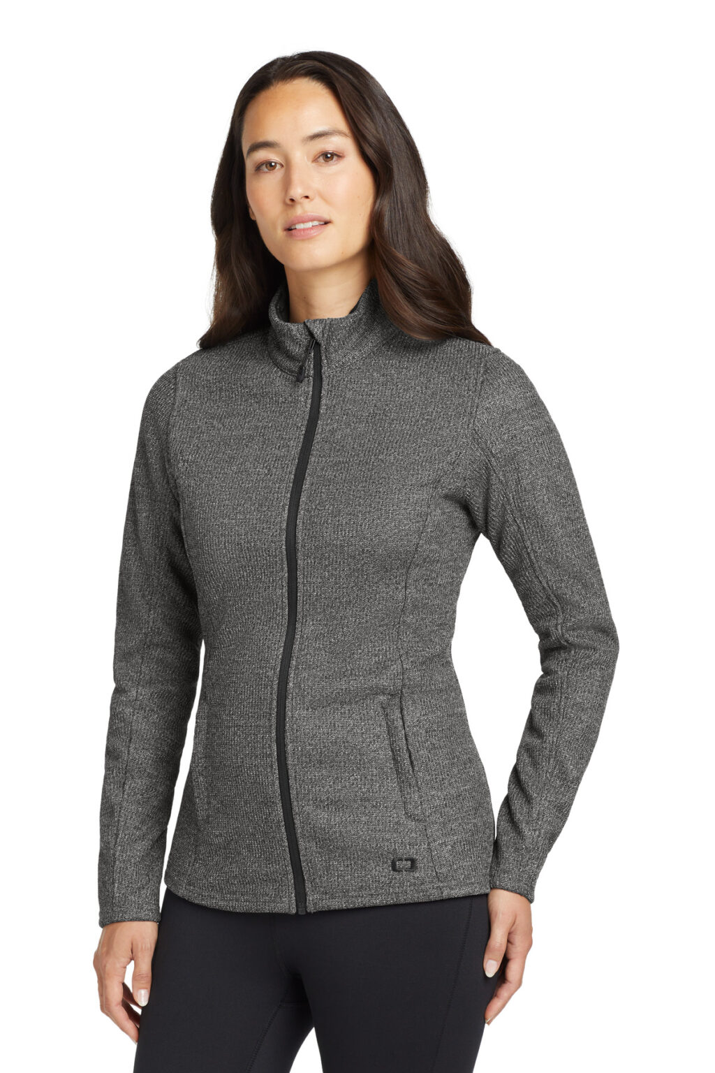 LOG727 - OGIO Ladies Grit Fleece Jacket - Safari Sun