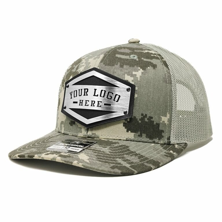 355-MP Richardson Metal Patch Cap - Safari Sun