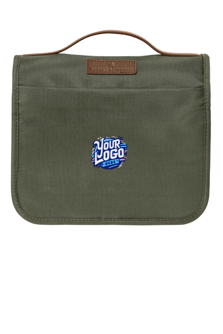 BB18872 - Brooks Brothers Oxford Small Travel Bag - Safari Sun